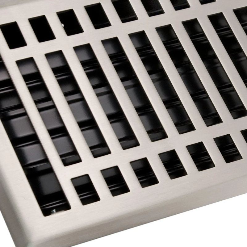 Signature Hardware Contemporary Steel Floor Register | Wayfair