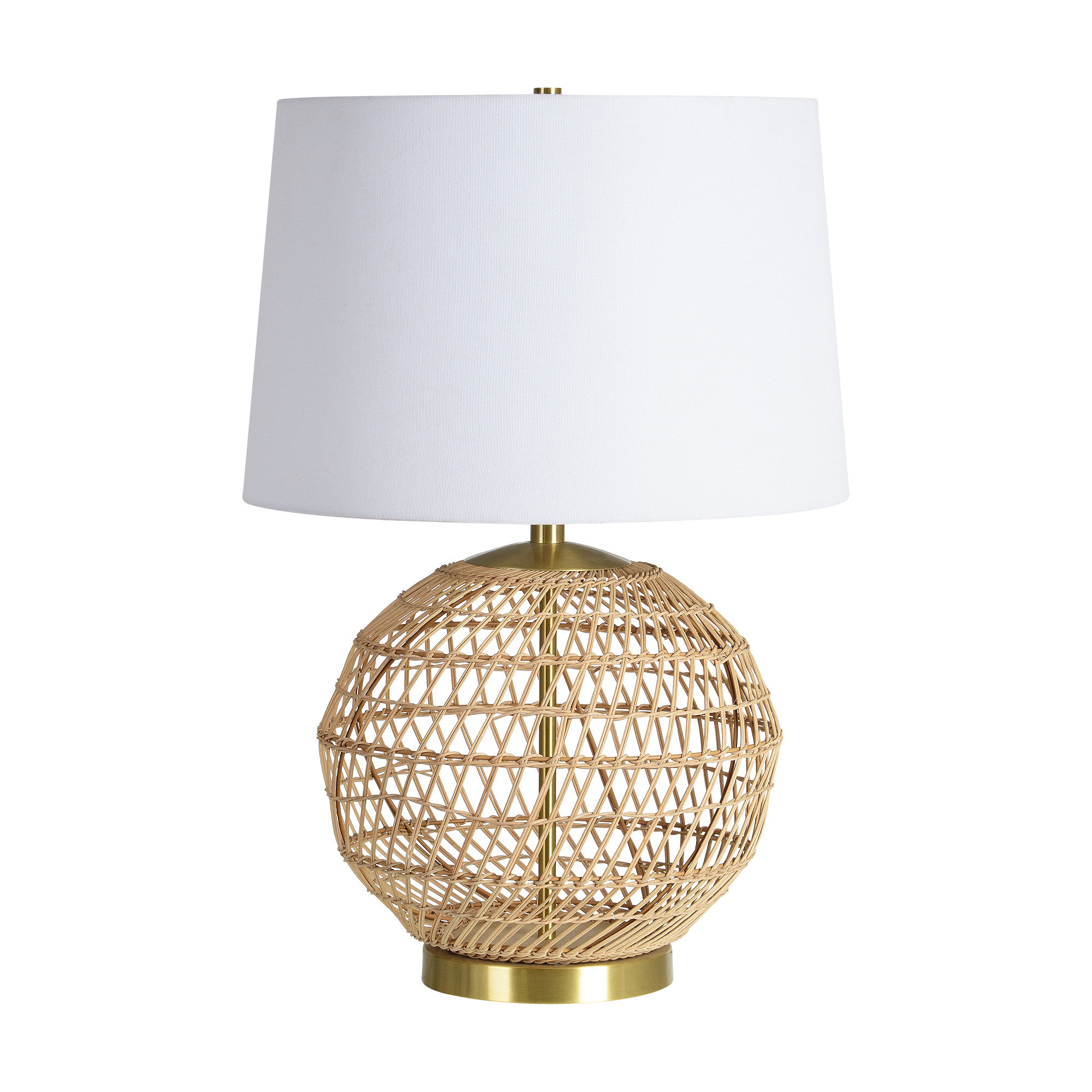 Bayou Breeze Amareah Wicker/Rattan Table Lamp - Wayfair Canada