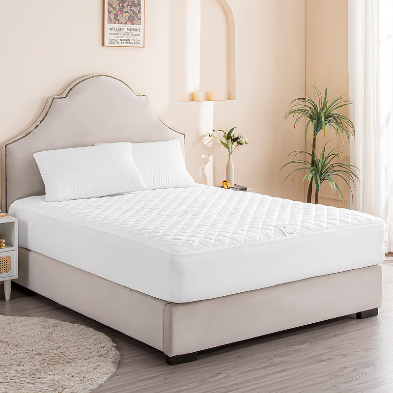 Alwyn Home Aladino 0.5" Polyester Heated Mattress Topper & Reviews ...