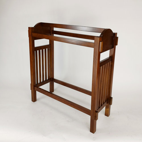 Darby Home Co 36'' Solid Wood Blanket/Quilt Rack & Reviews | Wayfair
