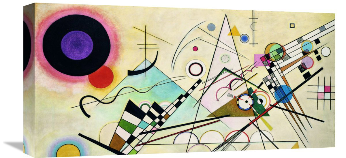 Vault W Artwork 'Composition VIII (Detail)' by Wassily Kandinsky ...