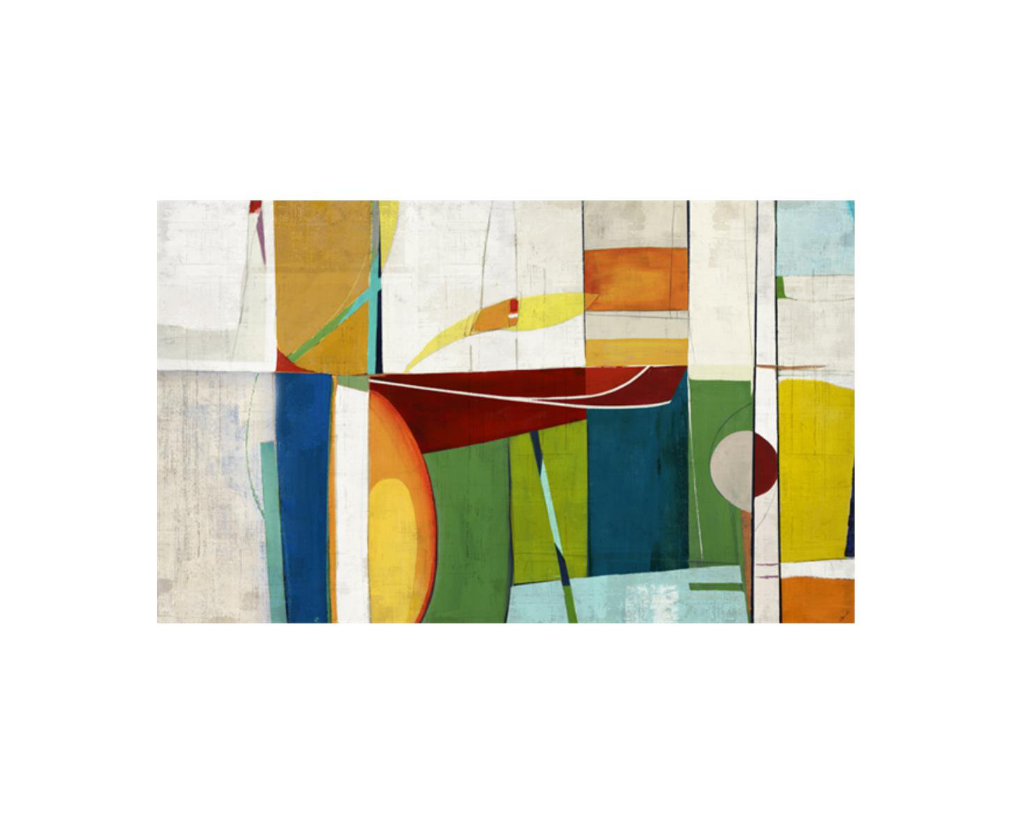 Chelsea Art Studio Little Fish Big Pond by Chelsea Art Studio - Wrapped ...