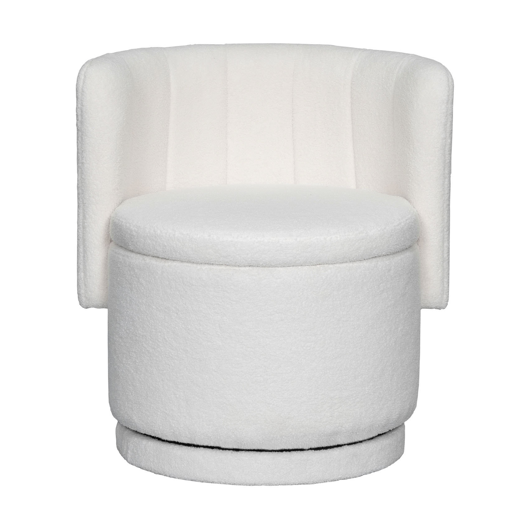 Wrought Studio™ Swivel Chair With Storage Space | Wayfair