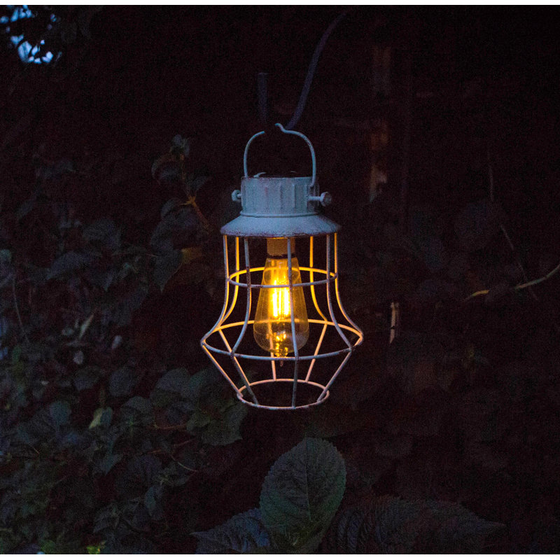 Echo Valley Edi-Sol 10.5'' Solar Powered Outdoor Lantern | Wayfair