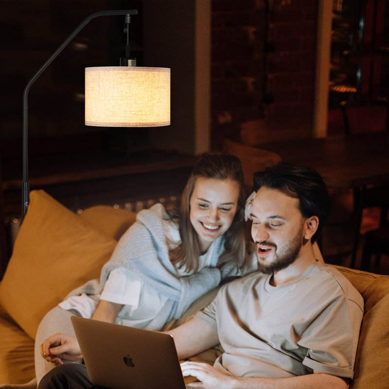 George Oliver Mccurry 68" Arched Dimmable Floor Lamp & Reviews | Wayfair