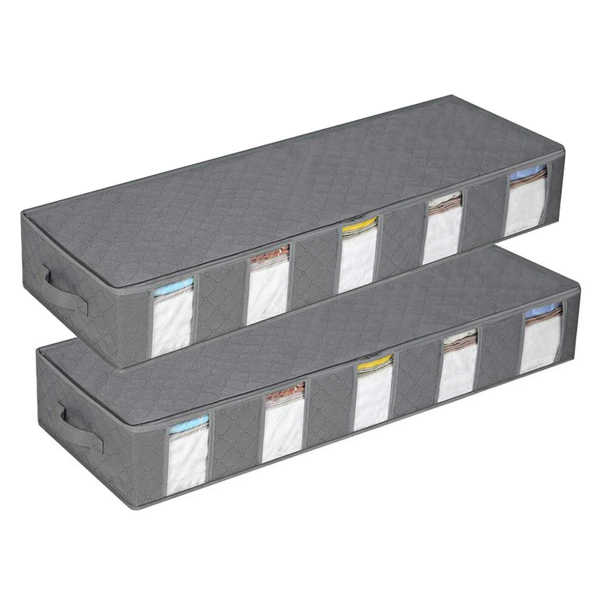 Rebrilliant Fabric Under Bed Storage Bag | Wayfair