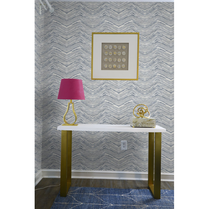 Latitude Run® Wood Chevron Peel & Stick Chevron Roll & Reviews | Wayfair