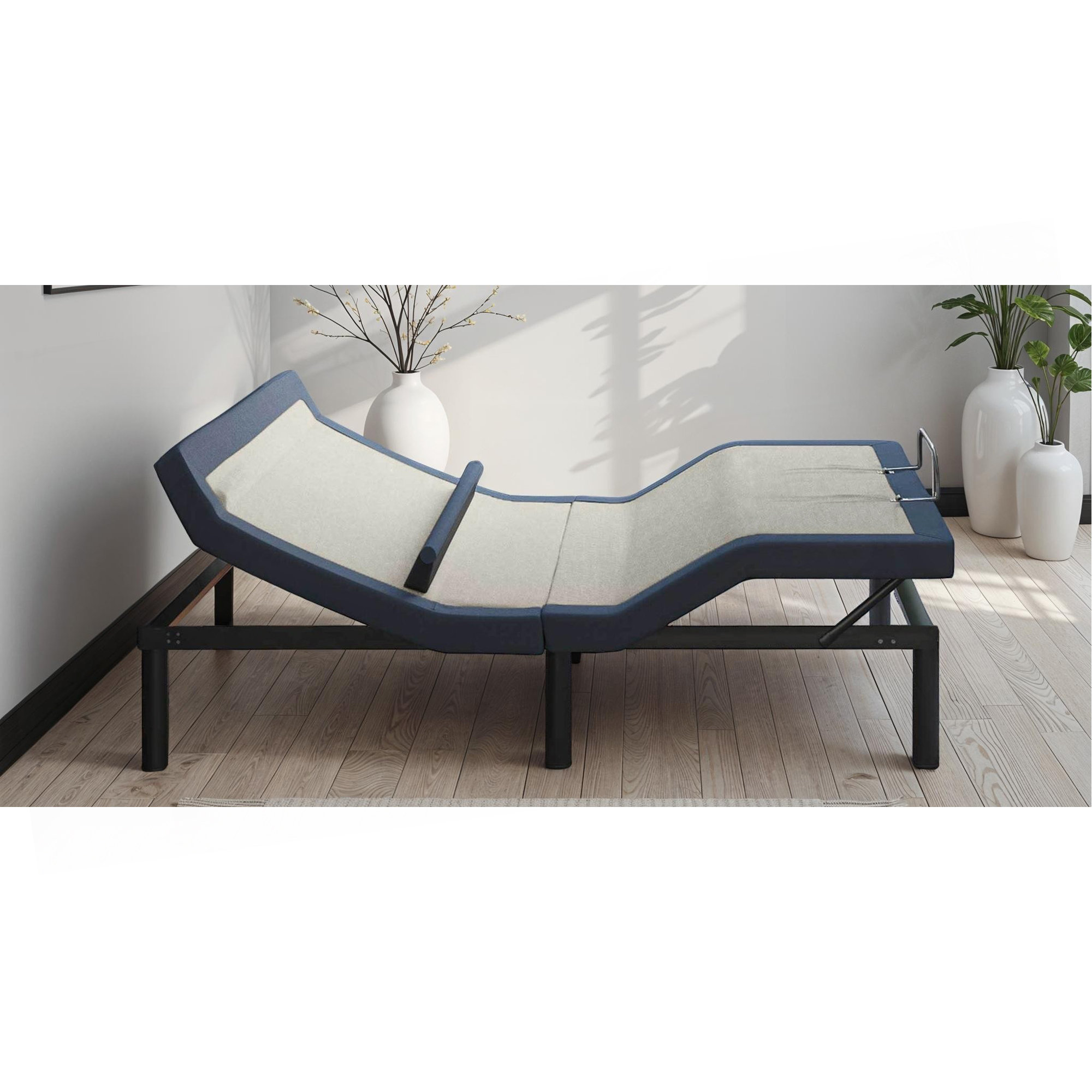 Latitude Run® California King Adjustable Bed Base With Head/Foot Tilt ...