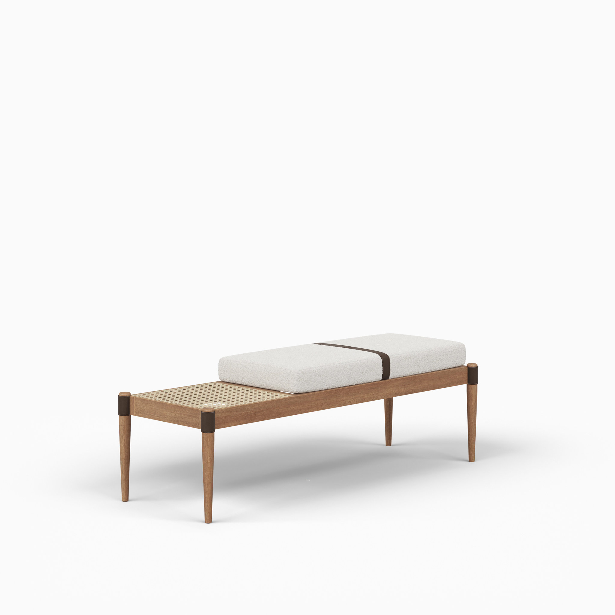 Urbia Modern Brazilian Upholstered Bench | Perigold