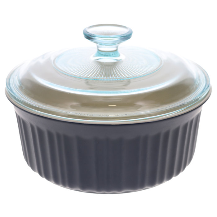 CorningWare 1.5 qt/1.4 L French Colors Cabernet Red Baking Dish with ...