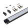 Armacost Lighting LED Tape Light Mounting Channel, Surface Mount, Black ...