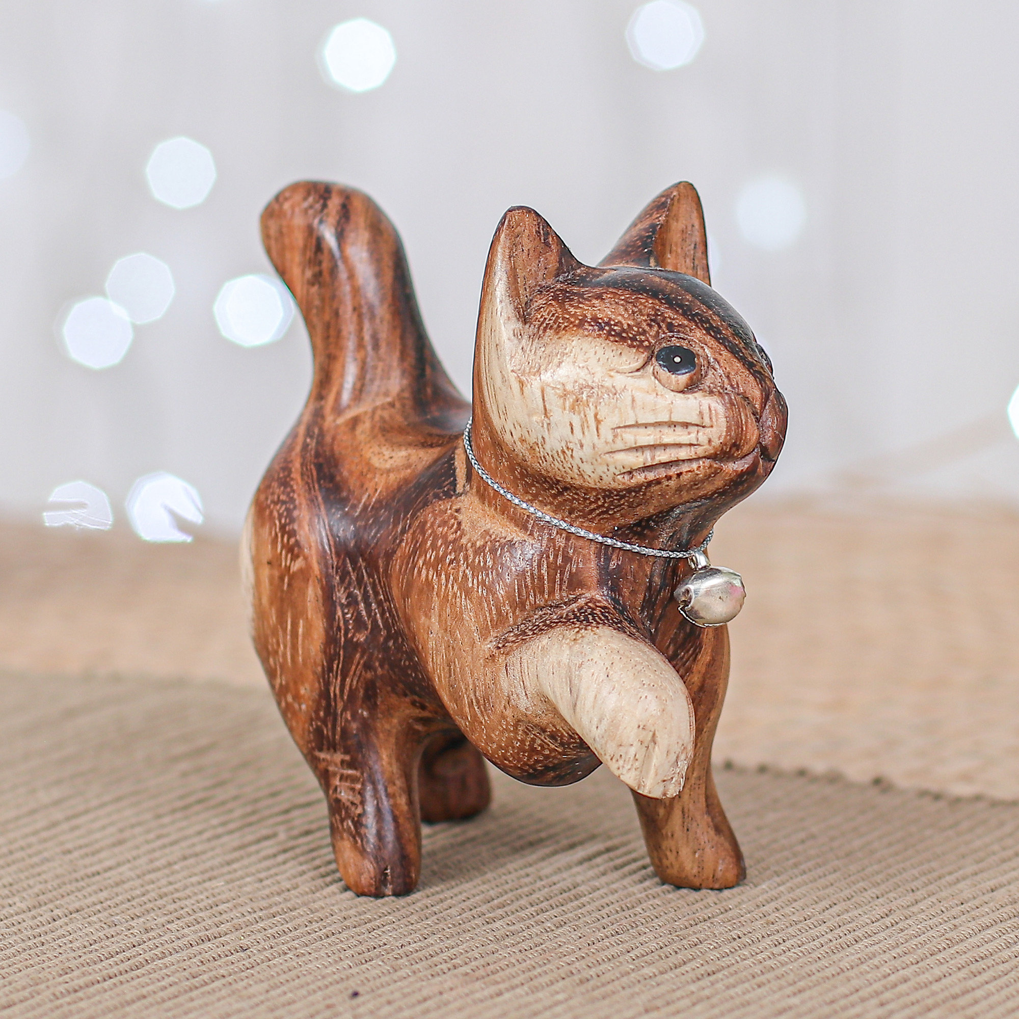 Red Barrel Studio® Handmade Melodic Steps Wood Figurine | Wayfair