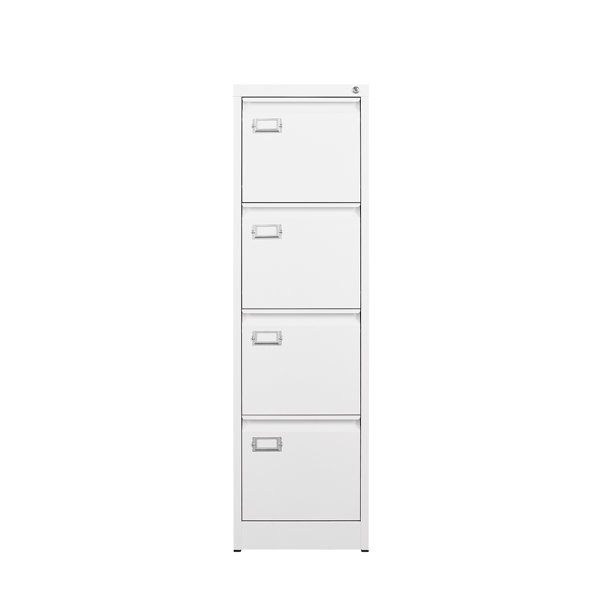 Latitude Run® 4-Drawer Vertical Filing Cabinet & Reviews | Wayfair