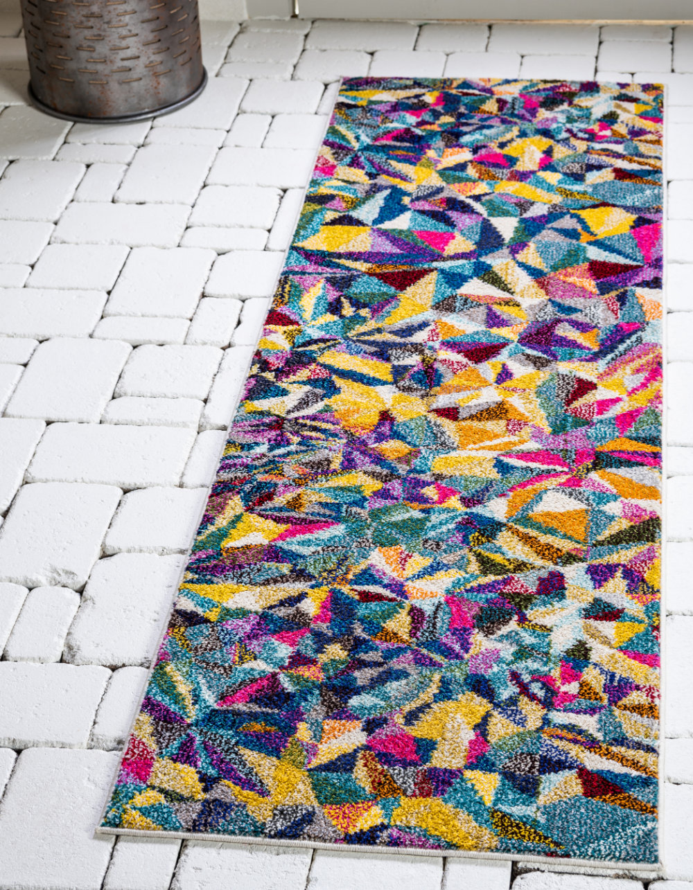 Wade Logan® Jesusa Geometric Multi-Colored Area Rug & Reviews | Wayfair