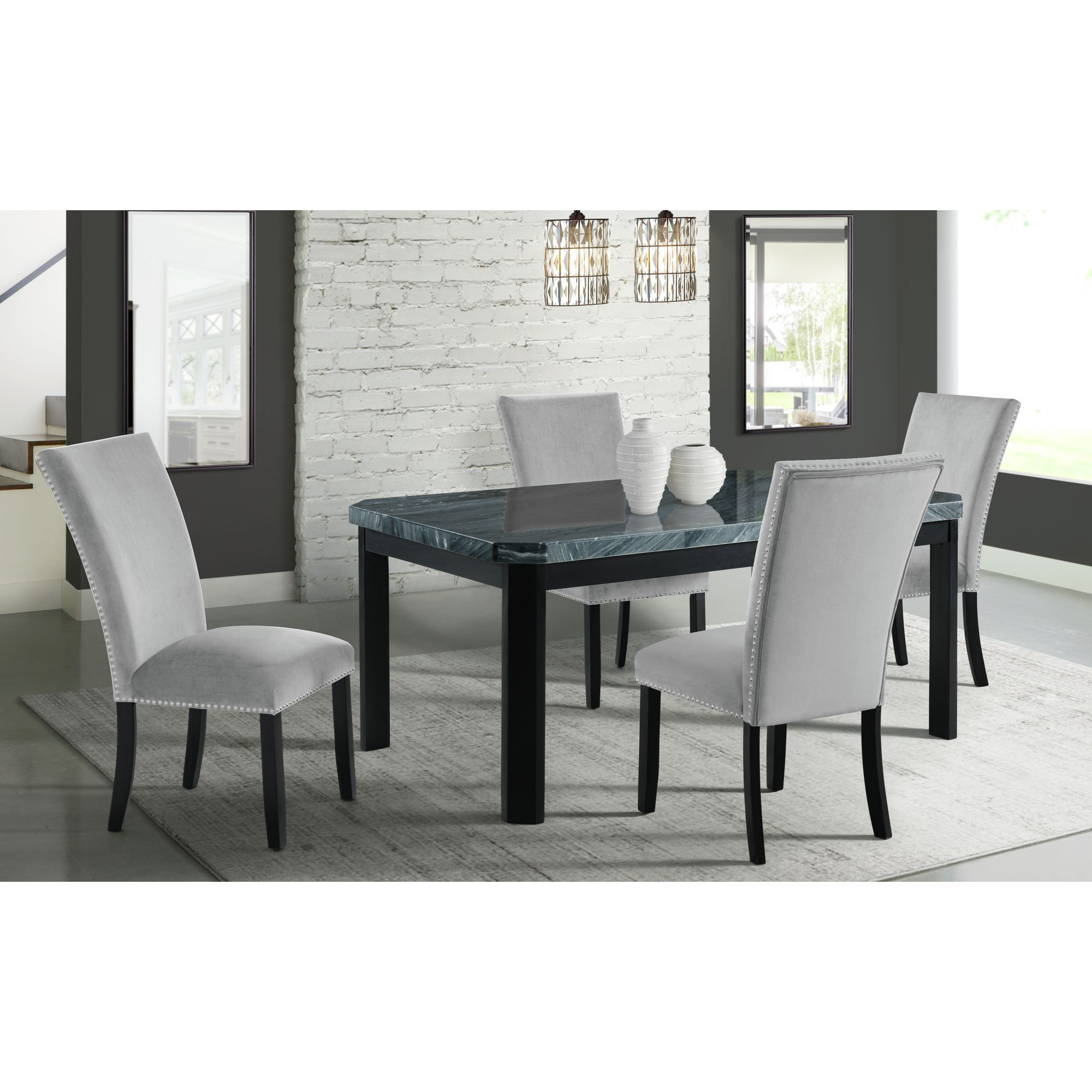 Picket House Furnishings Celine Rectangular 42'' L x 70'' W Dining Set ...