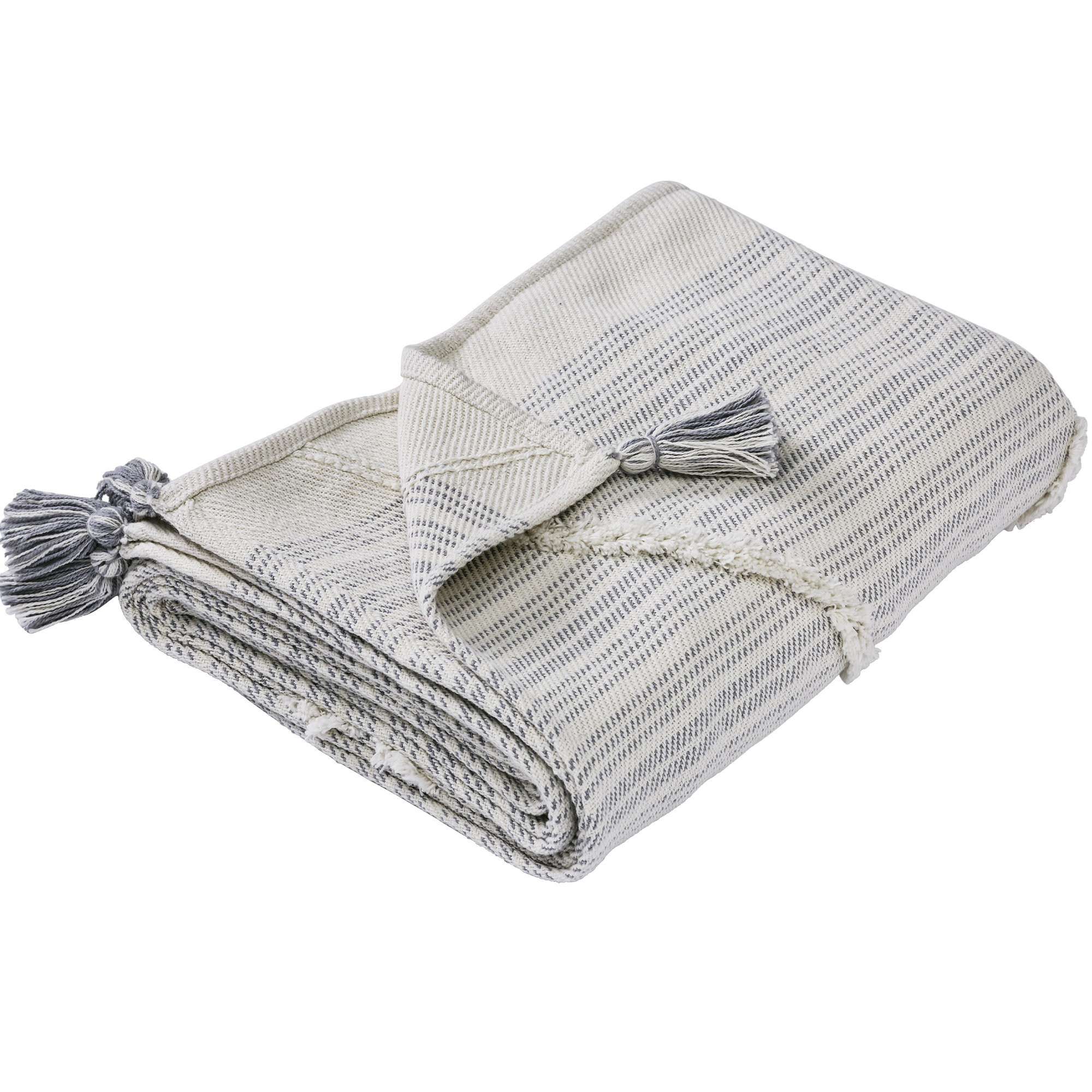 Modern Threads Edda Modern Cotton Throw & Reviews | Wayfair