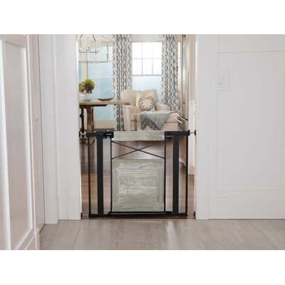 Safety 1st Easy Install Décor Tall & Wide Safety Gate & Reviews | Wayfair