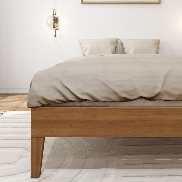 Wade Logan® Arikah Solid Wood Bed & Reviews | Wayfair