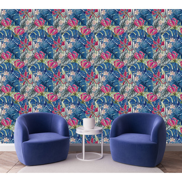 Bayou Breeze Witsell Floral Panel | Wayfair