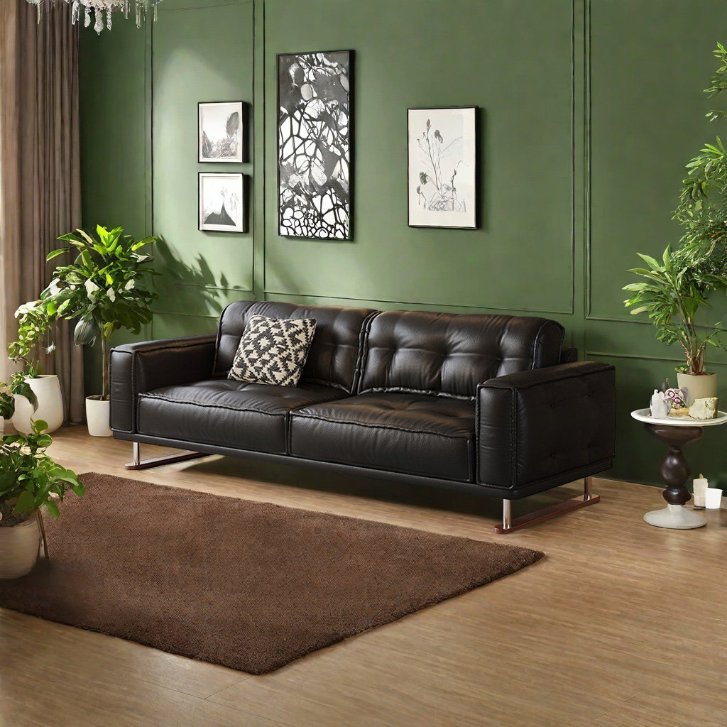 Merting American Retro Style Sofa | Wayfair