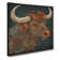 Natur Pur Highland Cow Paisley Art - Art Prints | Wayfair.co.uk