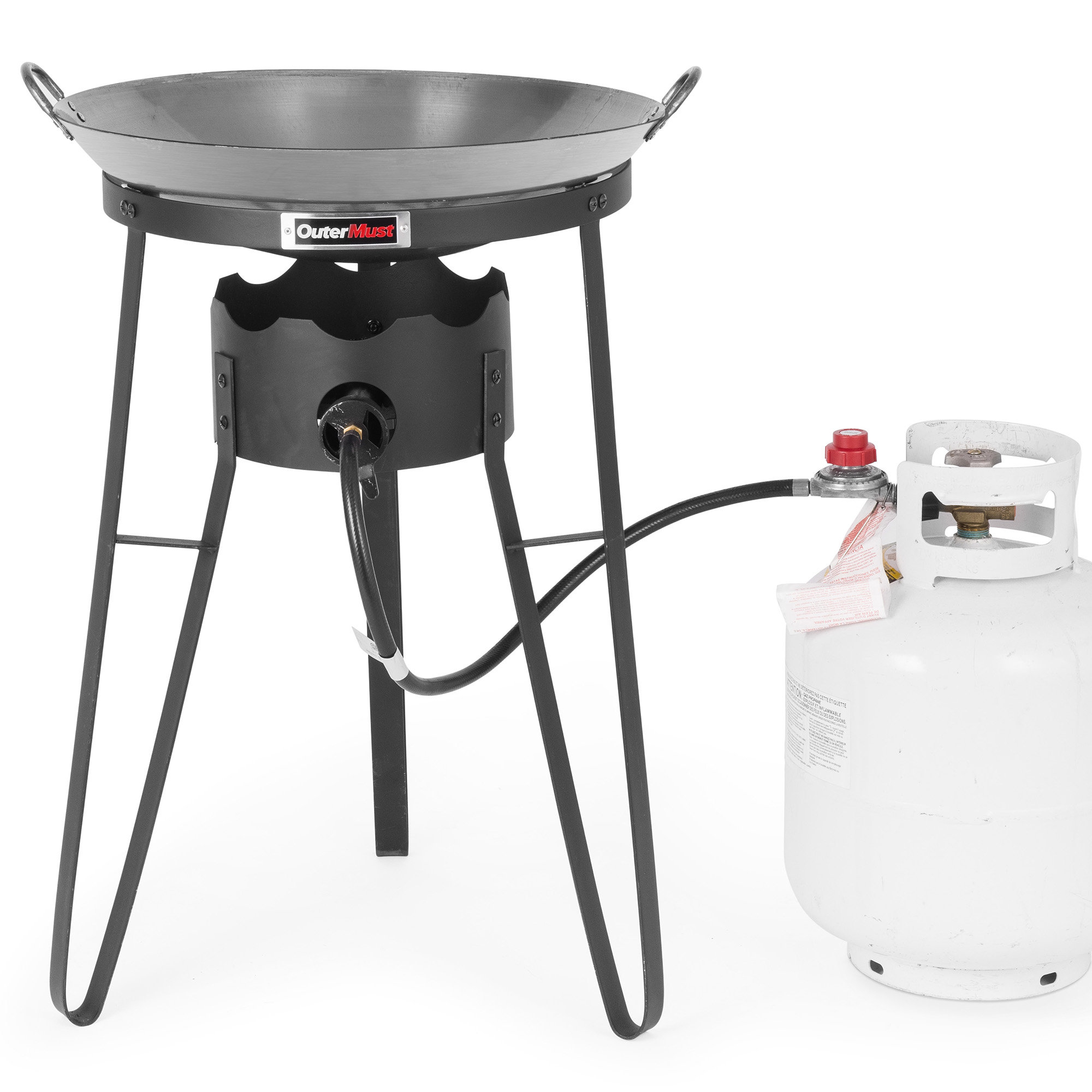 OuterMust Outdoor Cooker With Wok Wok Station With Iron Wok And 54,000 ...