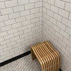 In This Space Bamboo Spa Stool 18" Tall & Reviews | Wayfair