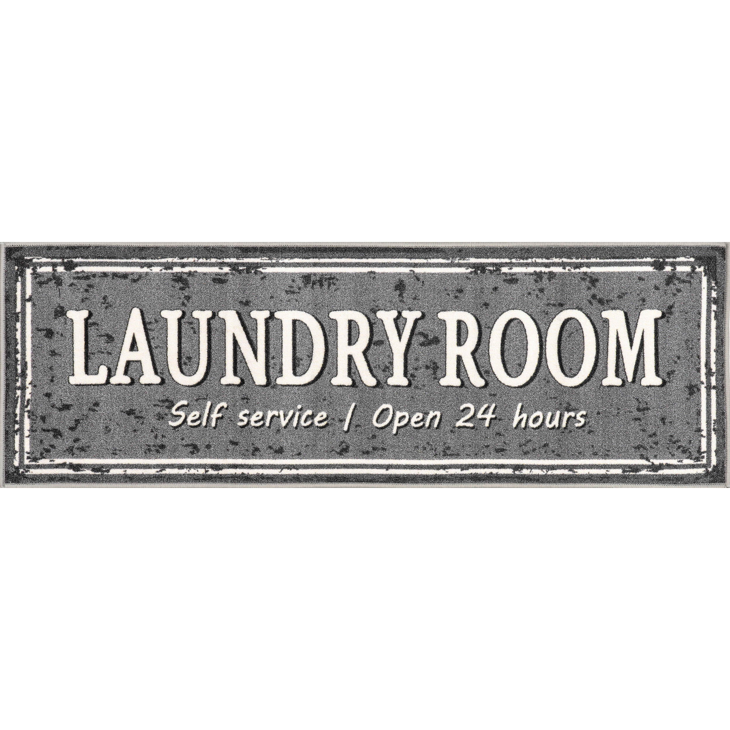Trinx Graphic Machine Washable Laundry Mat & Reviews | Wayfair