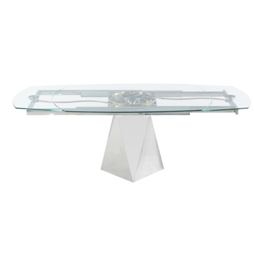 Stainless Steel Kitchen & Dining Tables You'll Love | Wayfair