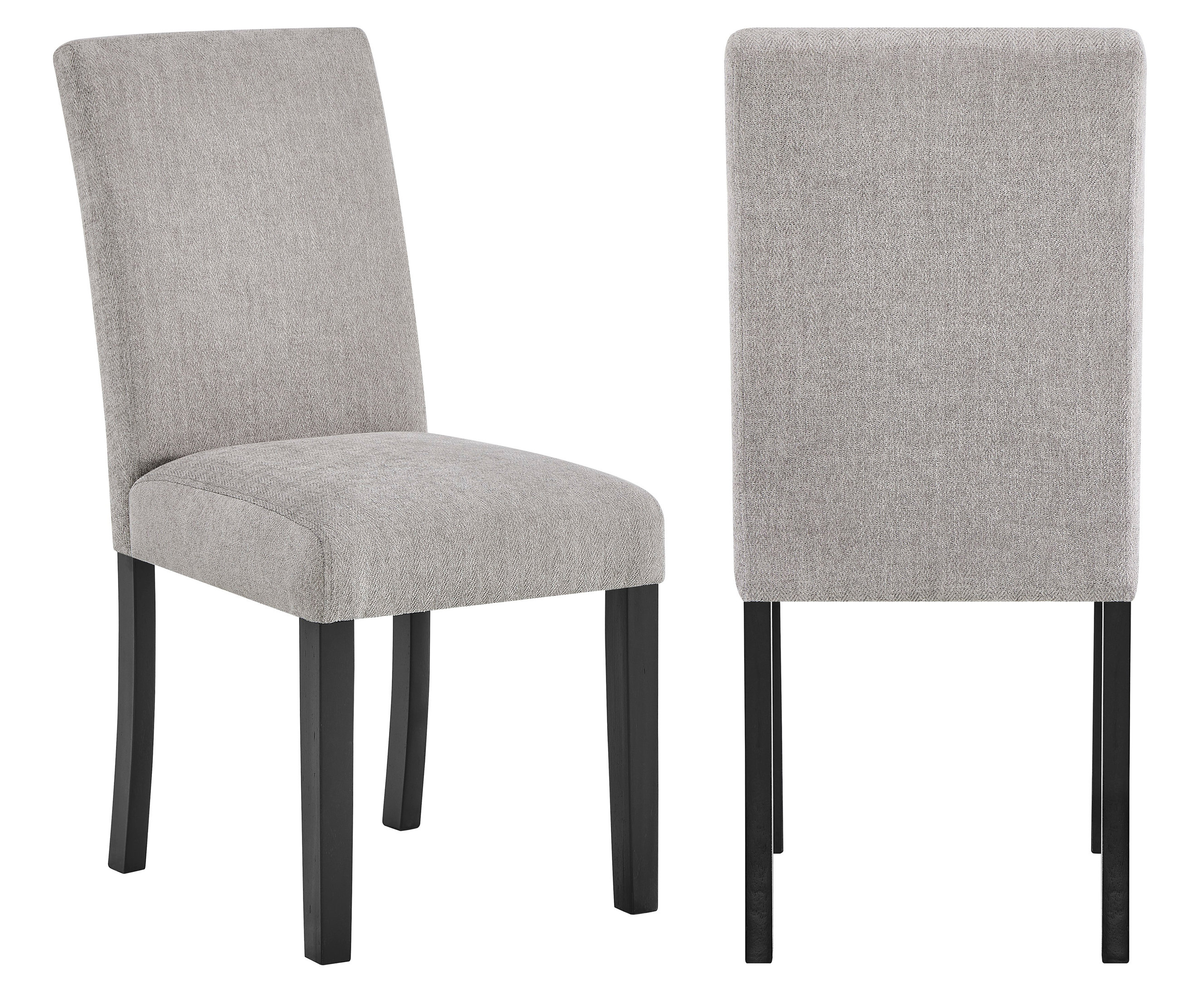 Red Barrel Studio 4Pc Contemporary Parson Style Chairs Frame ...