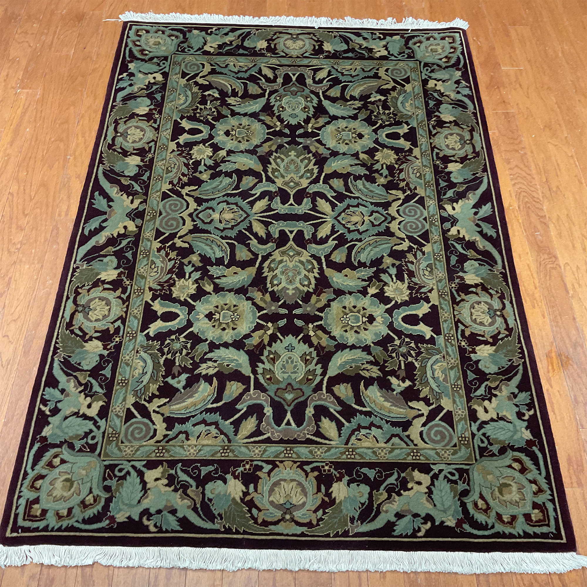 Bloomsbury Market Handmade William Morris Wool Rug - Wayfair Canada