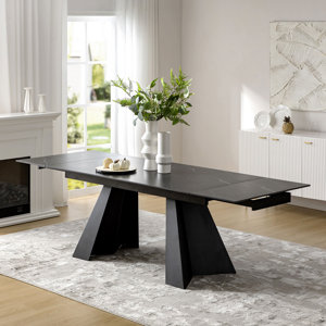 Extendable Rectangular Kitchen & Dining Tables You'll Love | Wayfair