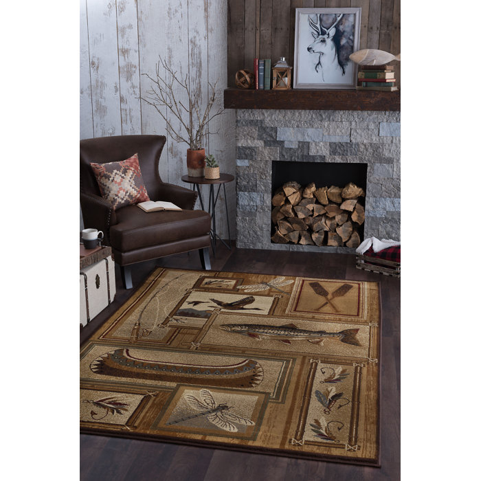 Threadbind Alers Animal Print Rug & Reviews | Wayfair
