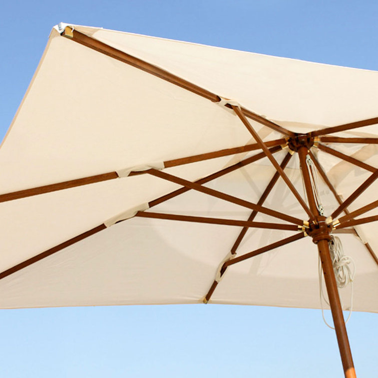 Dakota Fields Artasia 2.5m x 3.5m Rectangular Beach Parasol | Wayfair.co.uk