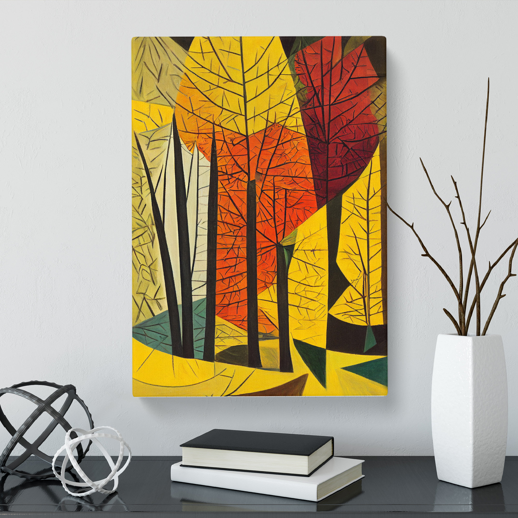 Marlow Home Co. CAN-V0523-167X Autumn Forest Painting Vol.4 - Print ...