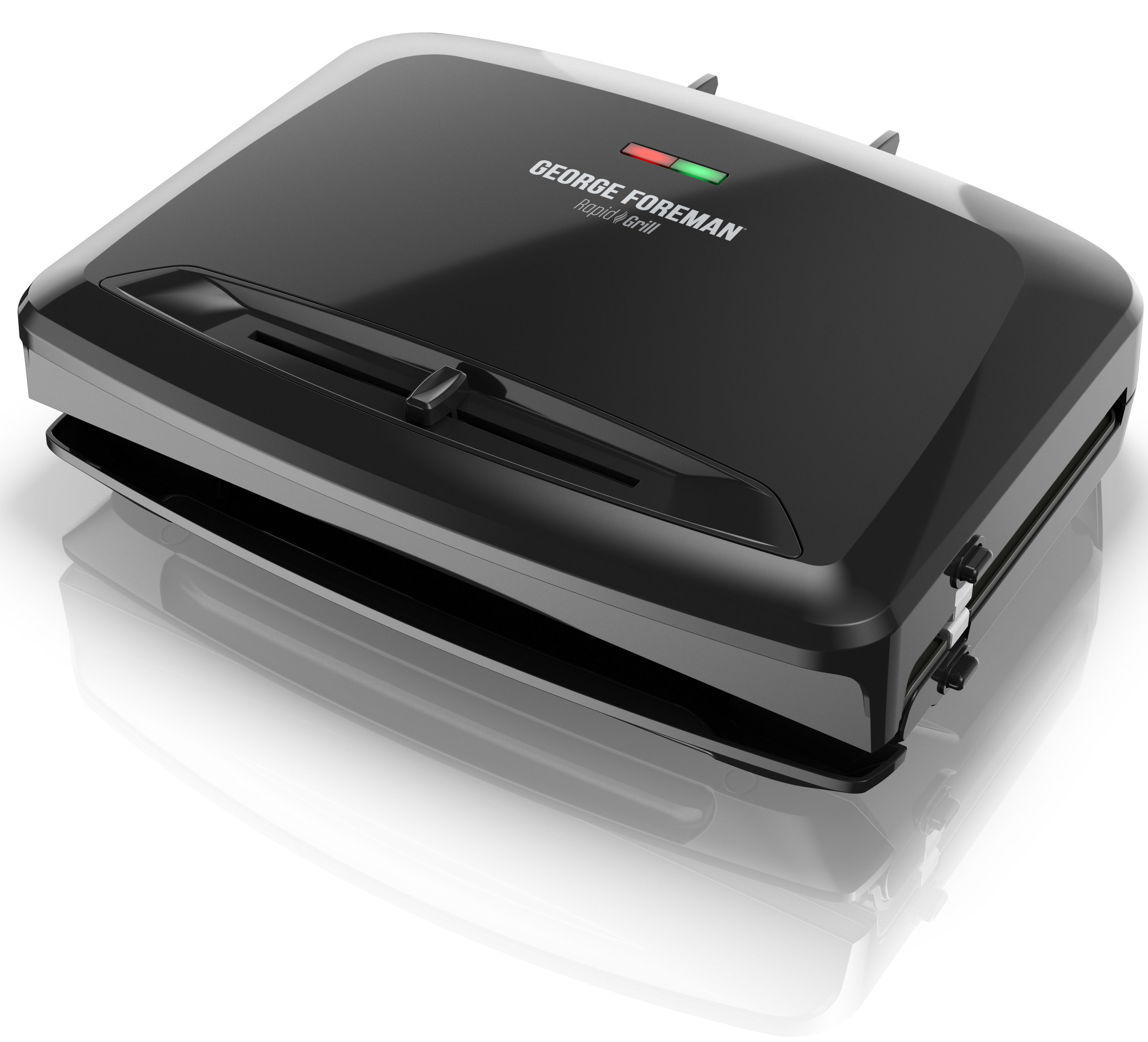 George Foreman 5-Serving Removable Plate Indoor Electric Grill ...
