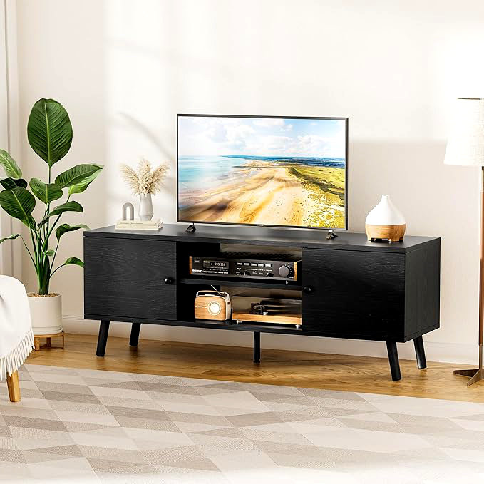 Latitude Run® TV Stand For 55 60 Inch TV, Entertainment Center With ...