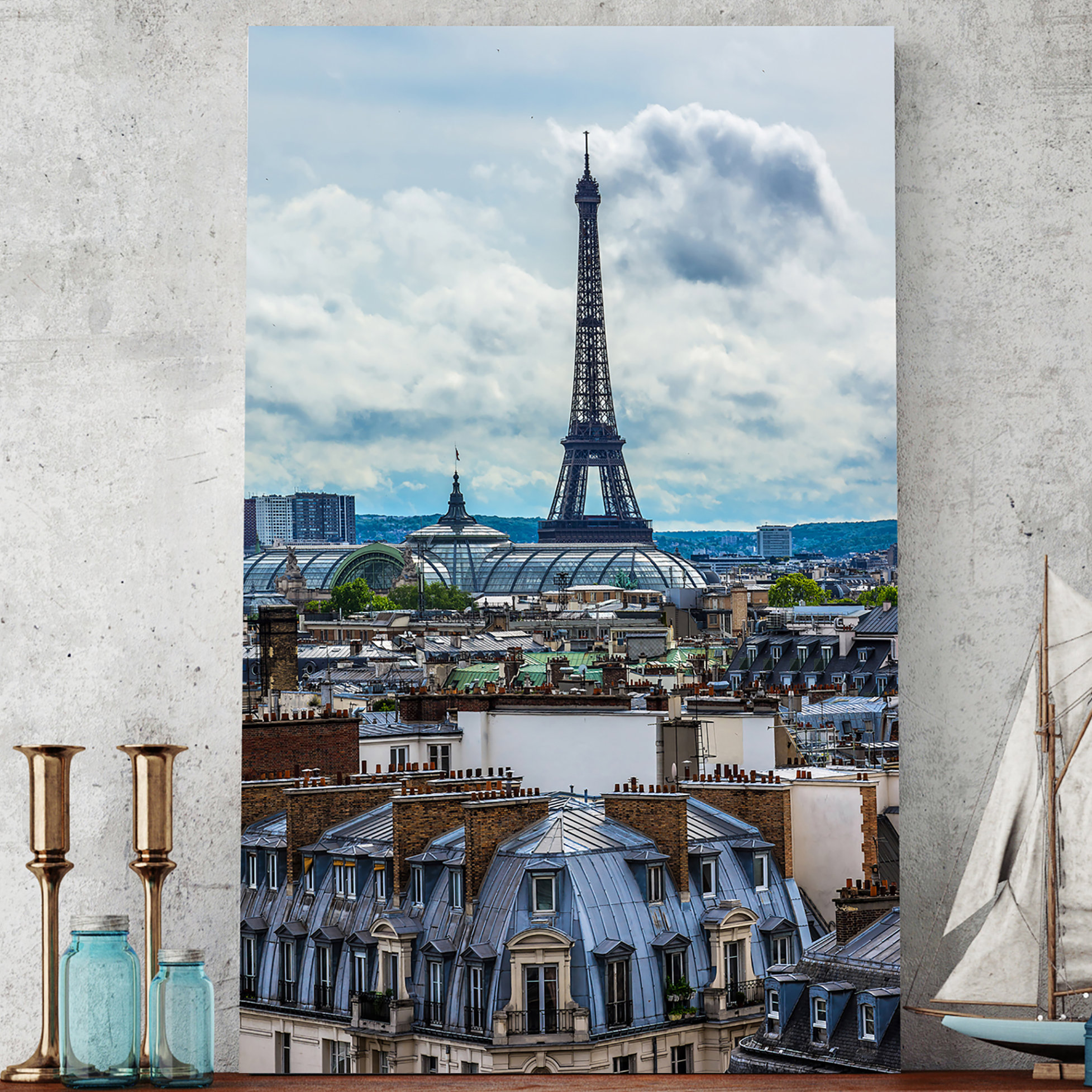 Picture Perfect International Paris - Wrapped Canvas Photograph Print ...