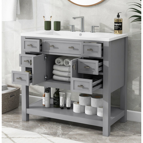 Wayfair | 34 inches Bathroom Vanities You'll Love in 2023