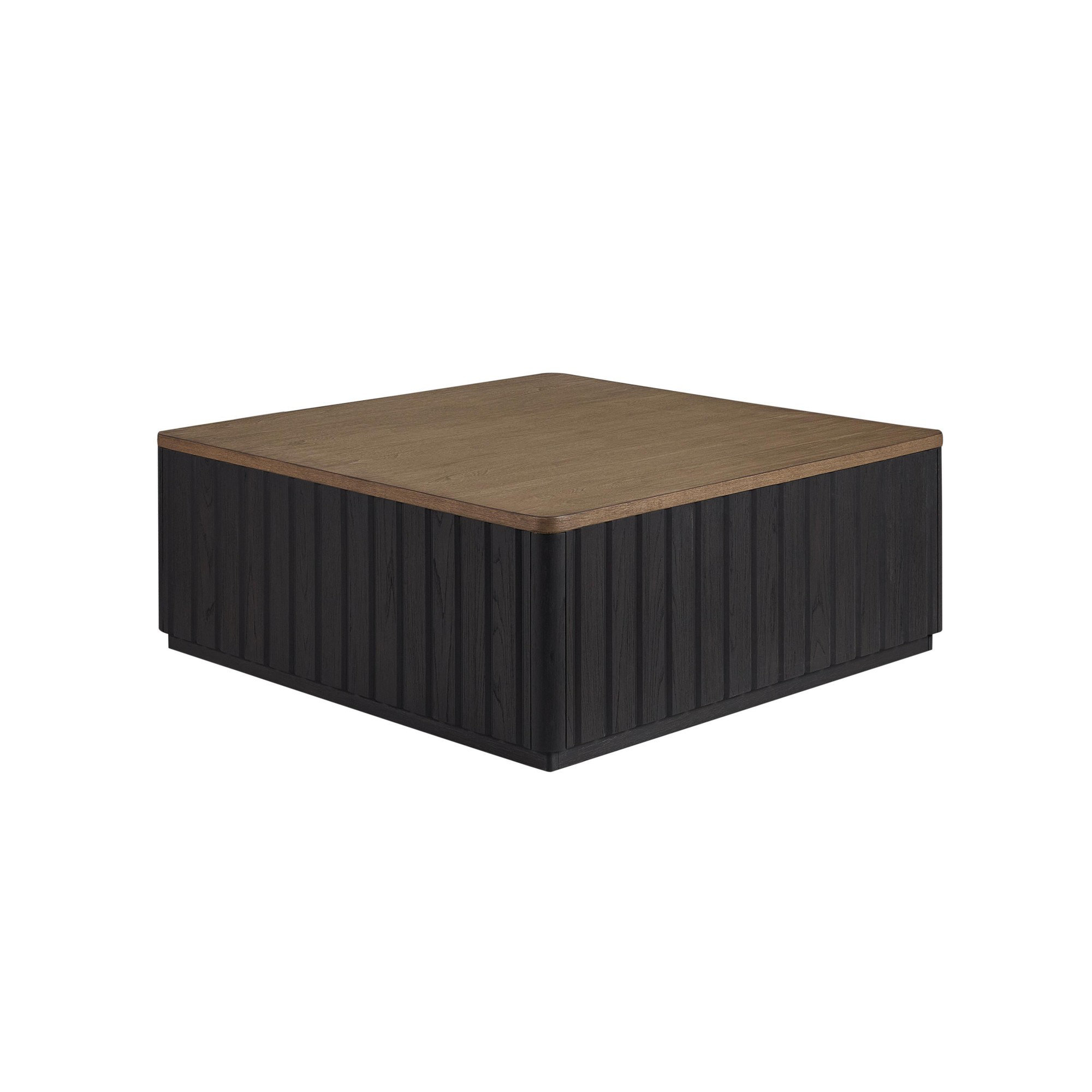 Latitude Run® Channel Cocktail Table W/ Casters - Wayfair Canada