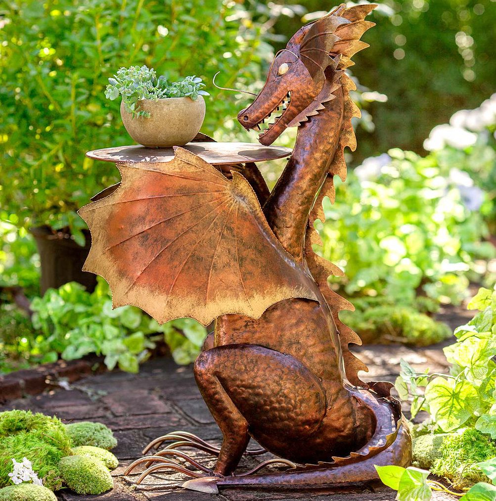 Trinx Gunar Aluminum Side Table & Reviews | Wayfair