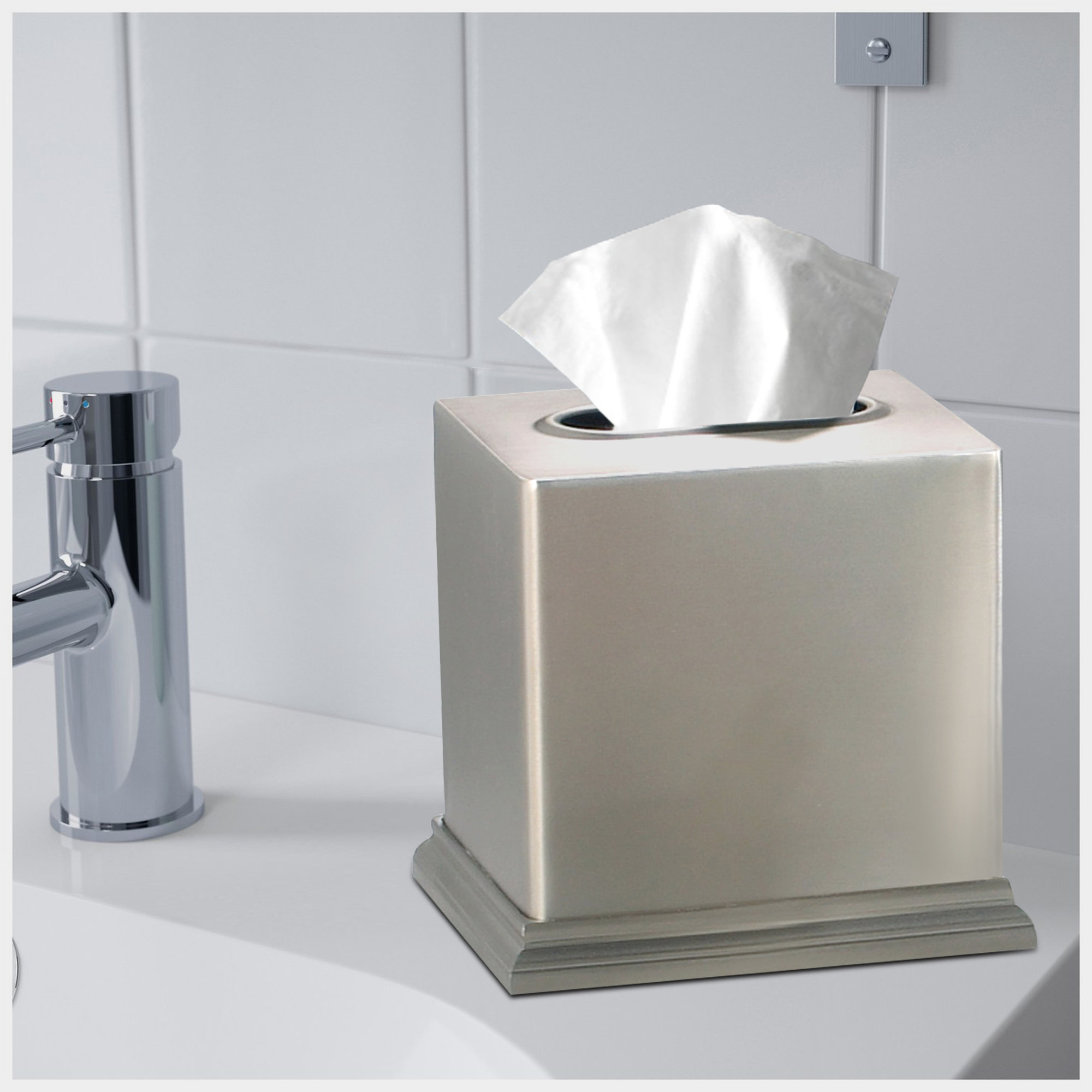 Winston Porter Brenson Metal Tissue Box Cover & Reviews - Wayfair Canada