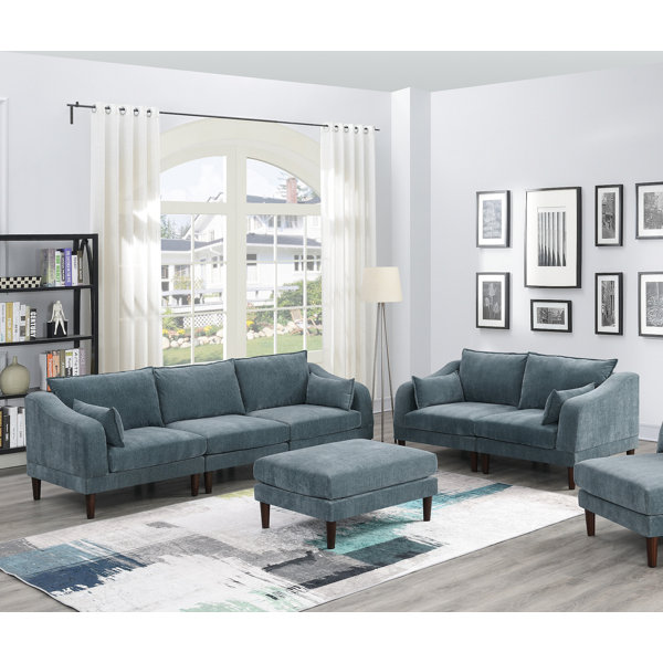 Ebern Designs Suzzy 4 - Piece Living Room Set | Wayfair