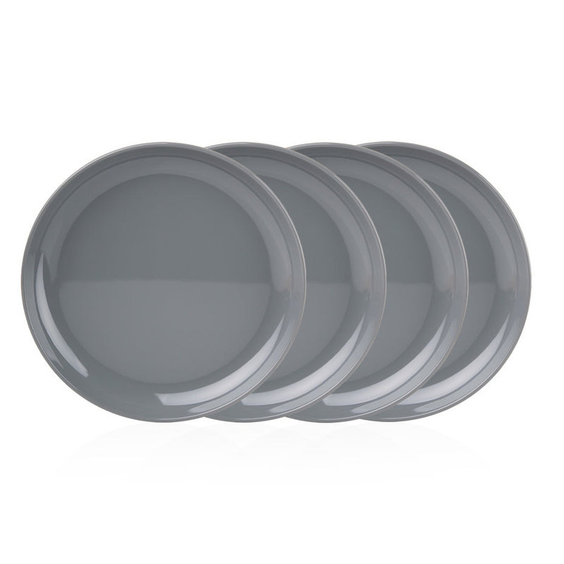 Godinger Silver Art Co Stacking Melamine 12 Piece Dinnerware Set ...