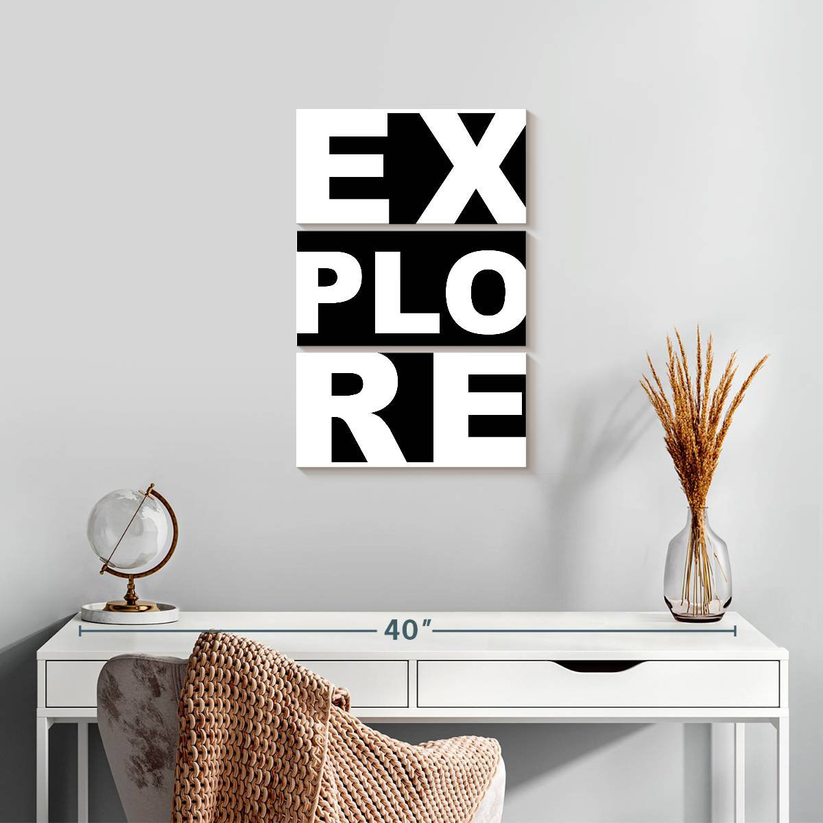 Ebern Designs Tergel Explore Typography | Wayfair