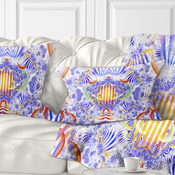 The Twillery Co.® Corwin Abstract Magical Fairy Pattern Pillow Cover ...