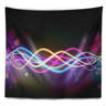 The Twillery Co.® Corwin Abstract Multi colored Tangled Lines Tapestry ...