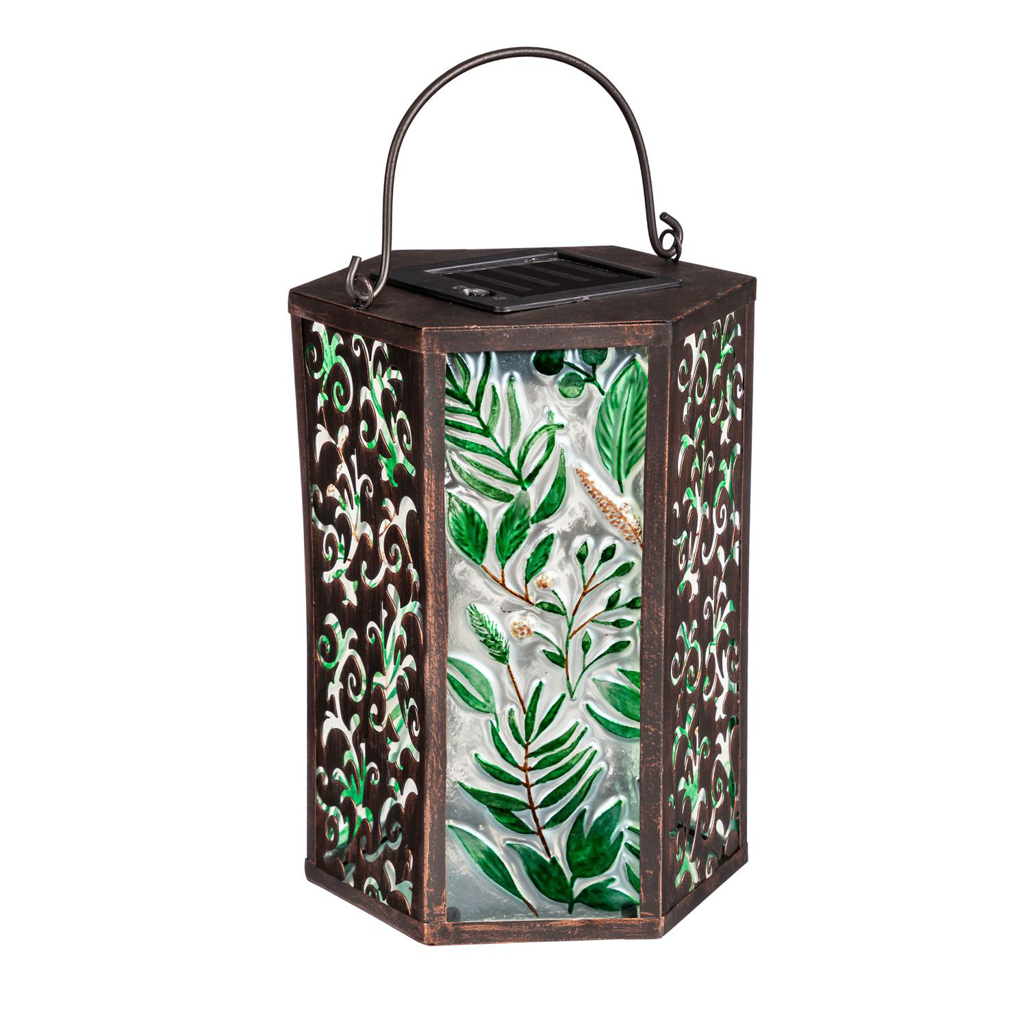 Evergreen Enterprises, Inc 8.27'' Solar Powered Integrated LED Outdoor ...
