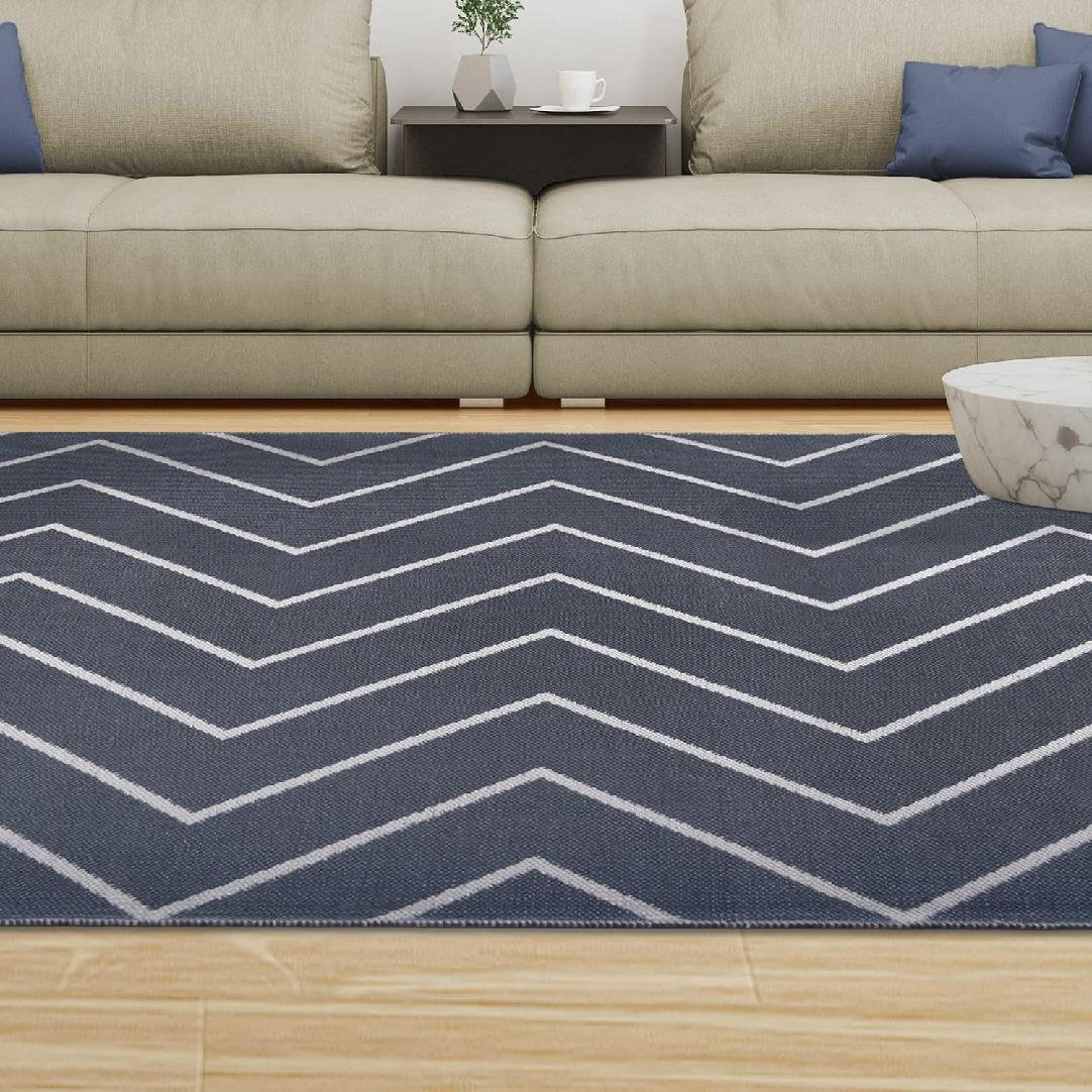 Latitude Run® Flatweave Chevron Rug | Wayfair