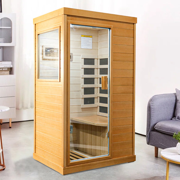Holaki Personal Far Infrared Sauna Home Sauna 800W Indoor Bluetooth ...